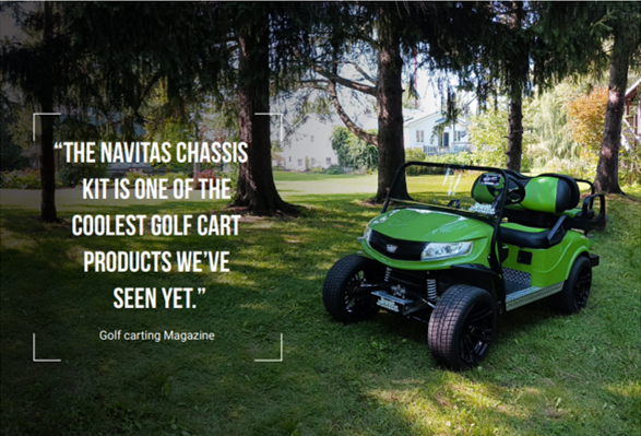 Navitas Aluminum Golf Cart Chassis · Golf Carts Modified