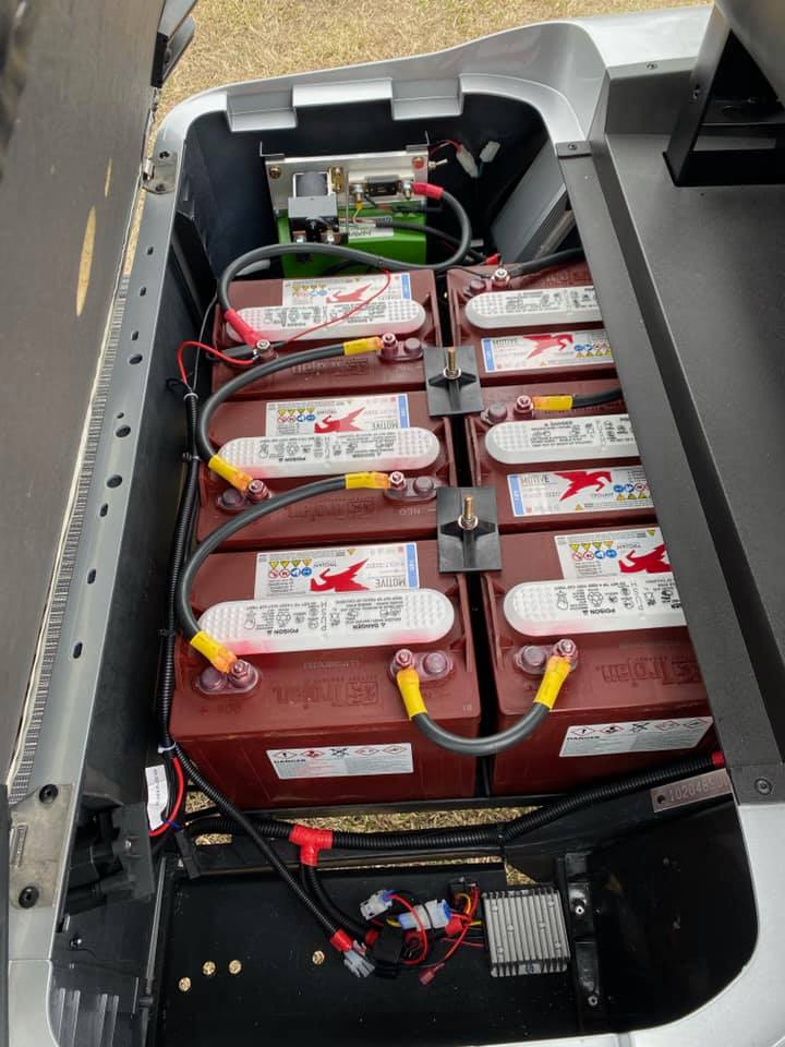 Navitas TXT style chassis with 600A 5KW AC kits · Golf Carts Modified