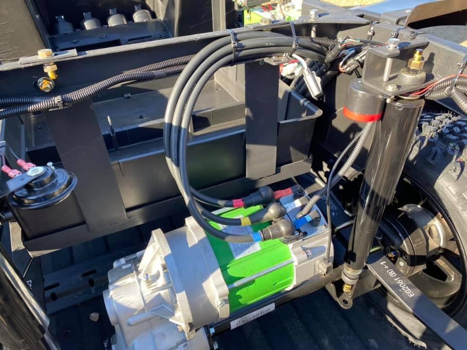 Navitas TXT style chassis with 600A 5KW AC kits · Golf Carts Modified