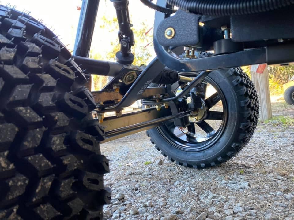 Navitas TXT style chassis with 600A 5KW AC kits · Golf Carts Modified