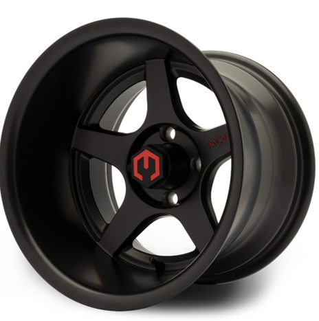 Modz 14X10 Maverick Matte Black Rim only · Golf Carts Modified